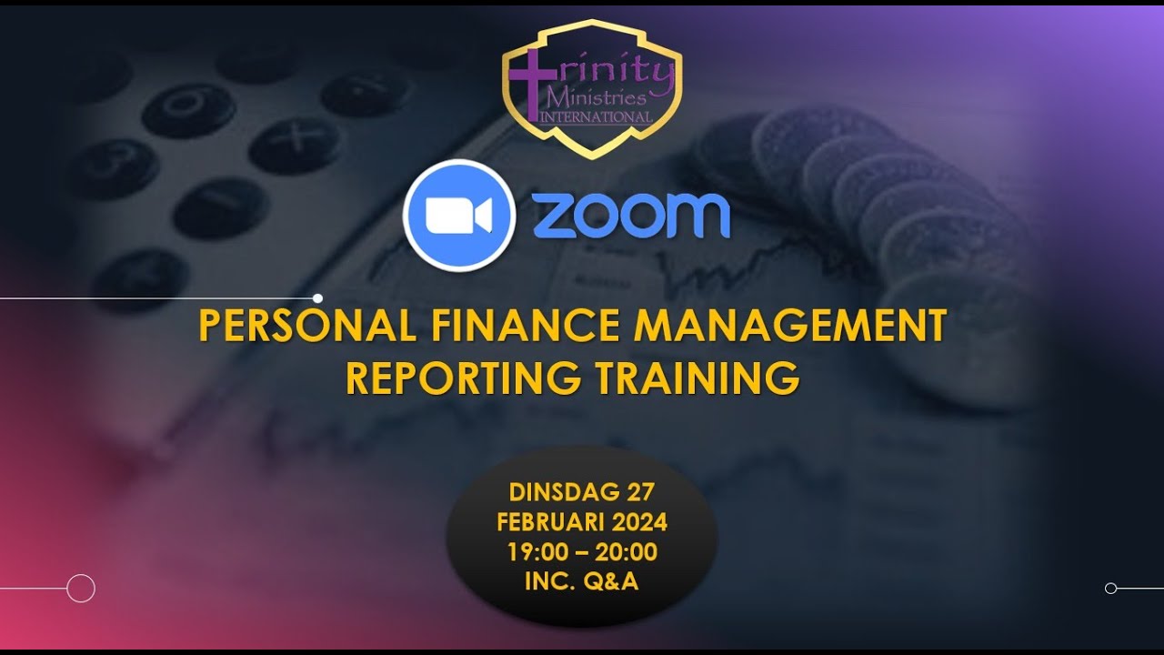 TMI Personal Finance Management Report Training - YouTube