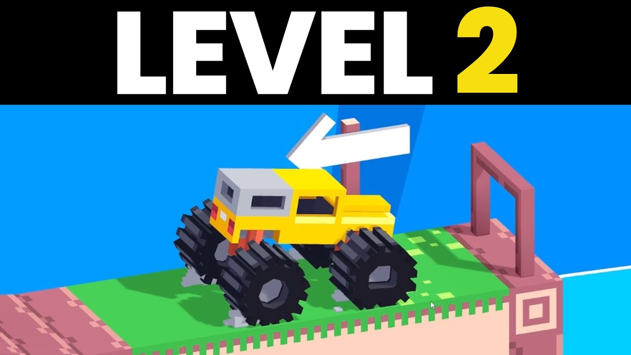 Fancade Drive Mad - Level 2 (Back Up) Gameplay Walkthrough - YouTube