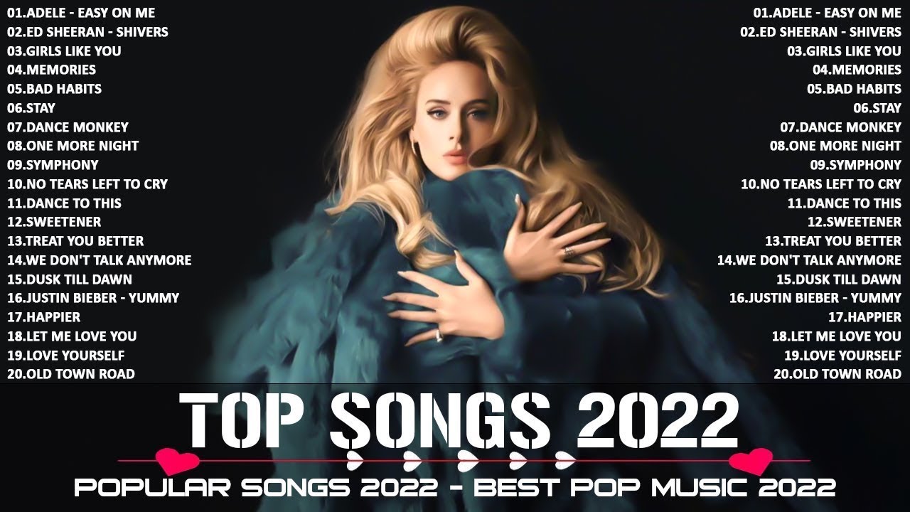 New Songs 2022 | Billie Eilish, Dua Lipa, Ed Sheeran, Maroon 5, Bruno ...