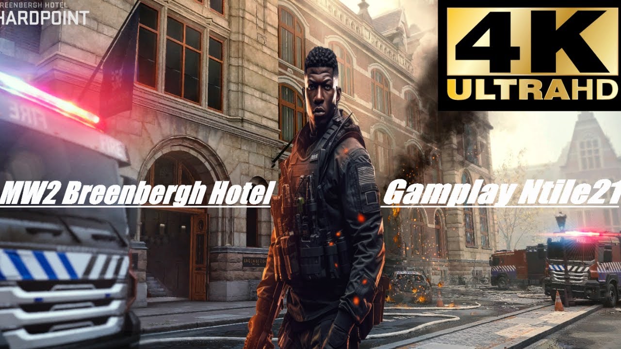 Call Of Duty 4K MW2 Breenbergh Hotel Gamplay PS5 60FPS (No Commentary ...