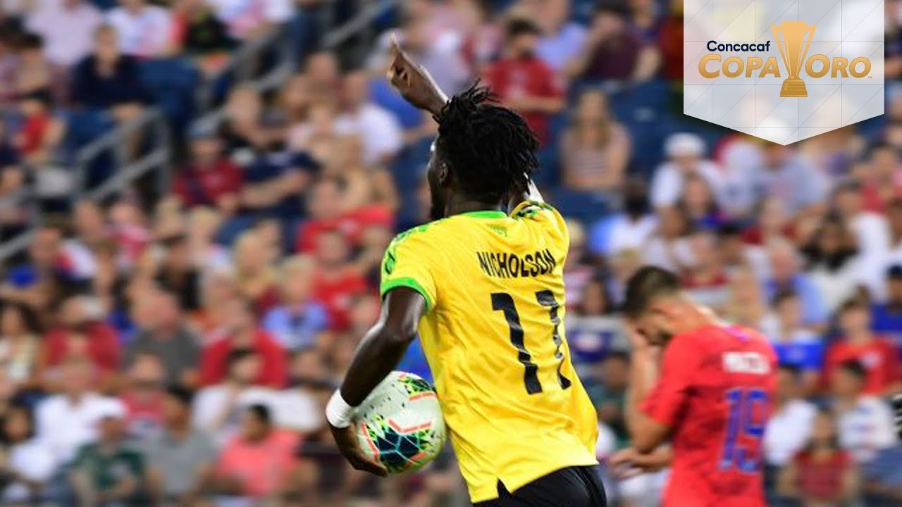Gol de Shamar Nicholson | Jamaica 1 - 2 Estados Unidos | Copa Oro ...