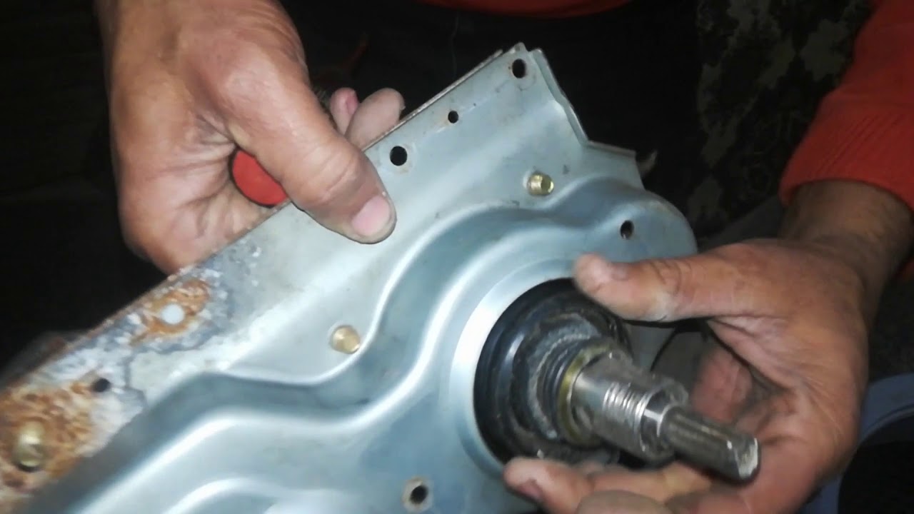 How to change automatic Washing machine gear - YouTube