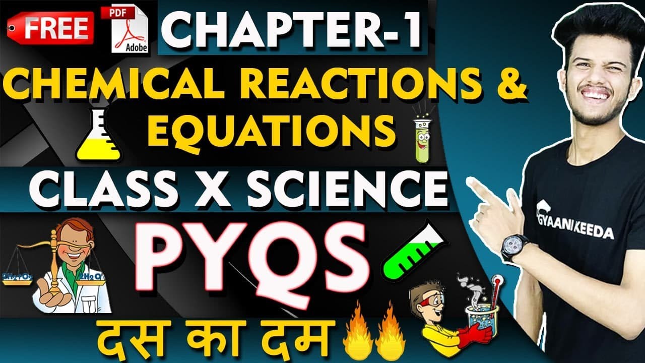 PYQs Chapter -1 Chemical Reactions and Equations class10 Science |अब ...