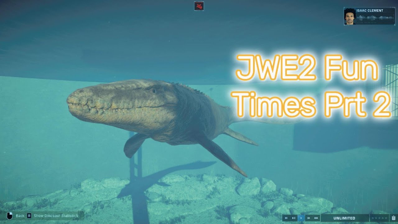 Marine King Mosasaur! JWE2 Fun Times Sndbx Prt 2 - YouTube