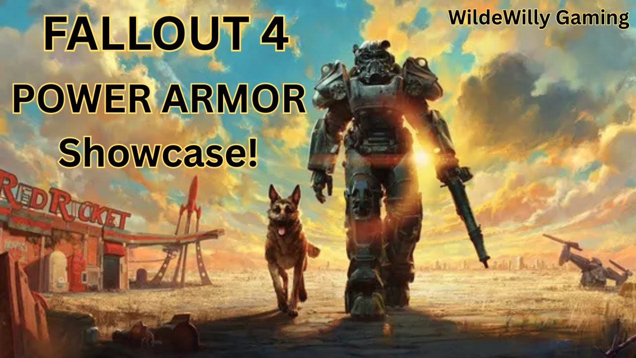 Fallout 4: Power Armor Summoning Circle — All models Showcased! - YouTube