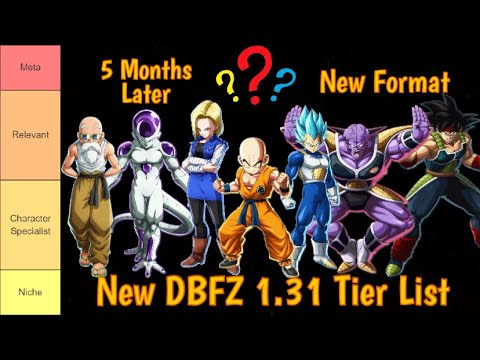 New DBFZ 1.31 Tier List (New Format) [DBFZ Discussion] - YouTube
