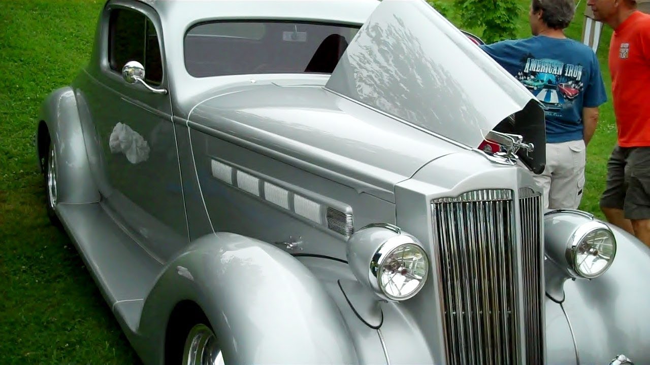 1936 Packard Street Rod - YouTube