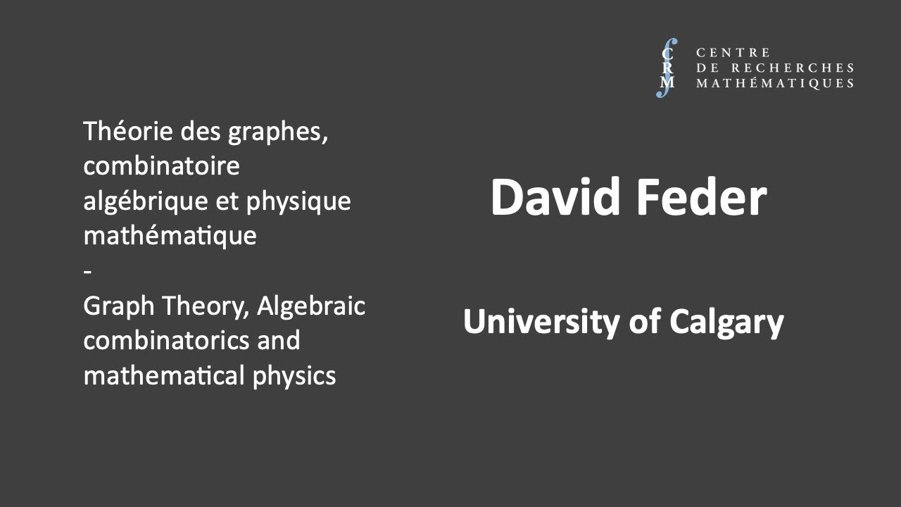 David Feder: A graph theoretic approach to the matrix permanent and ...