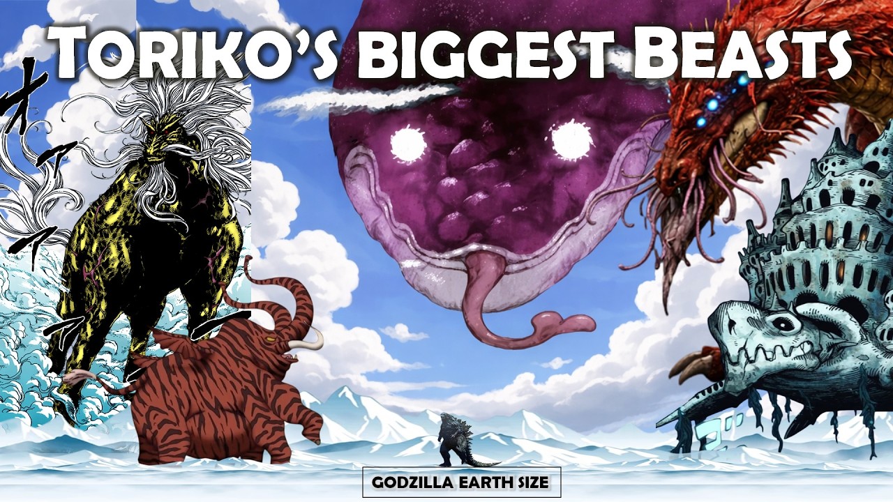 The Massive Beasts of Toriko: (1 km to Cosmic Scale) : Manga & Anime ...