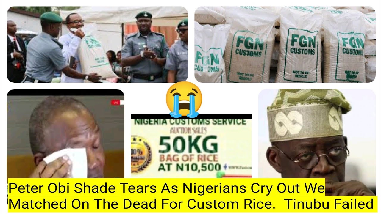 Peter Obi Shade Tears As Nigerians Cry Out We Matched On The Dead For ...