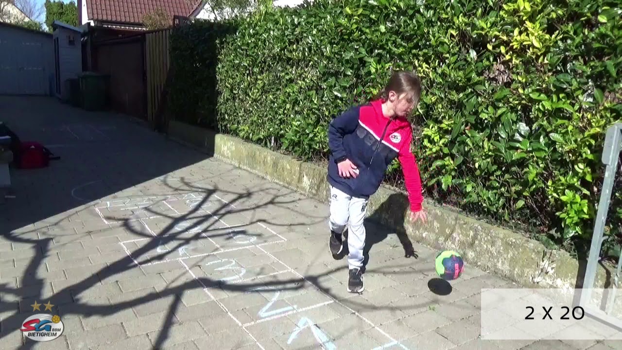 Prellen - PR05 - Prellen im Einbeinstand - YouTube