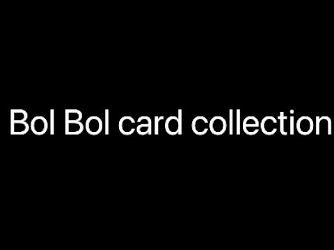 Bol Bol card collection - YouTube