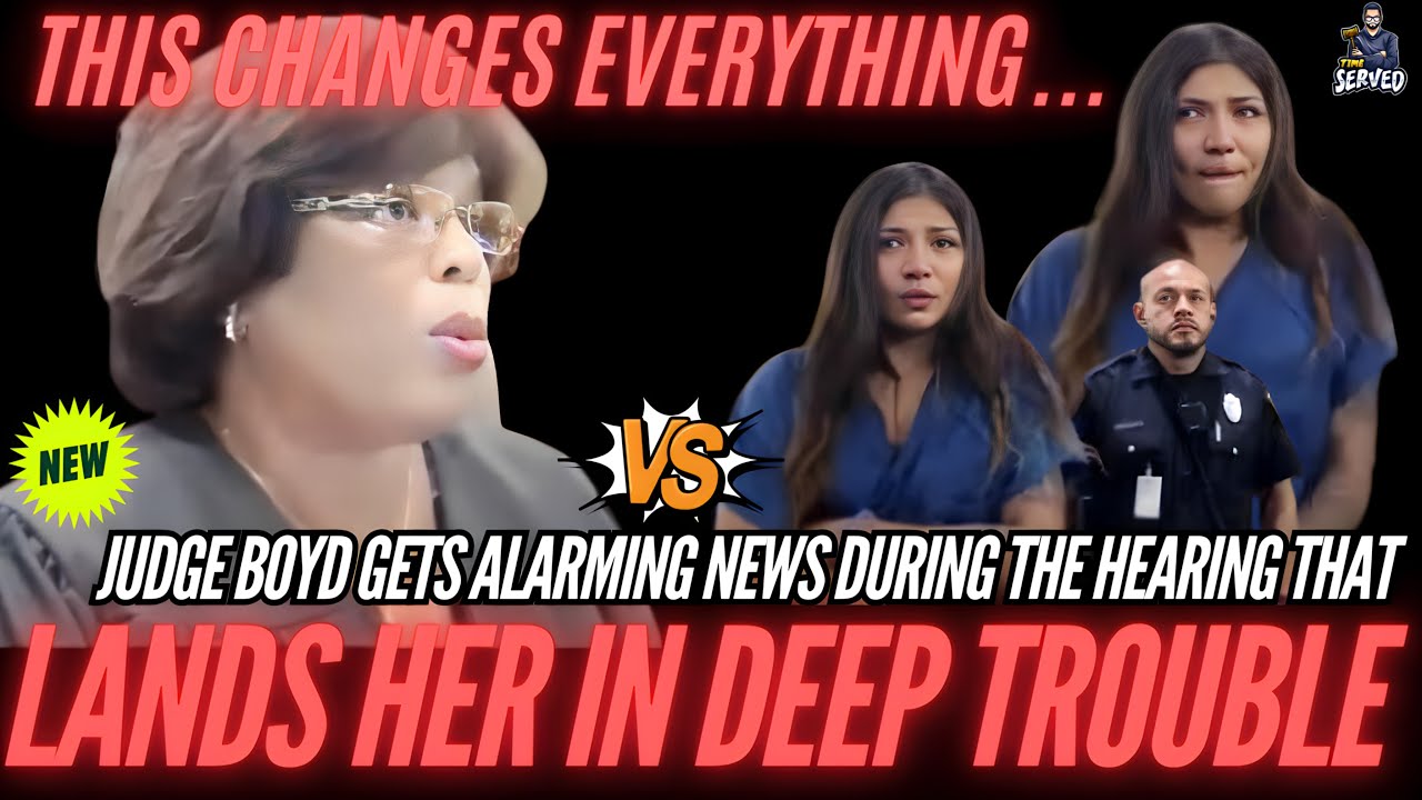 Judge Boyd Puts Case On Hold After Shocking News Results In Tougher ...