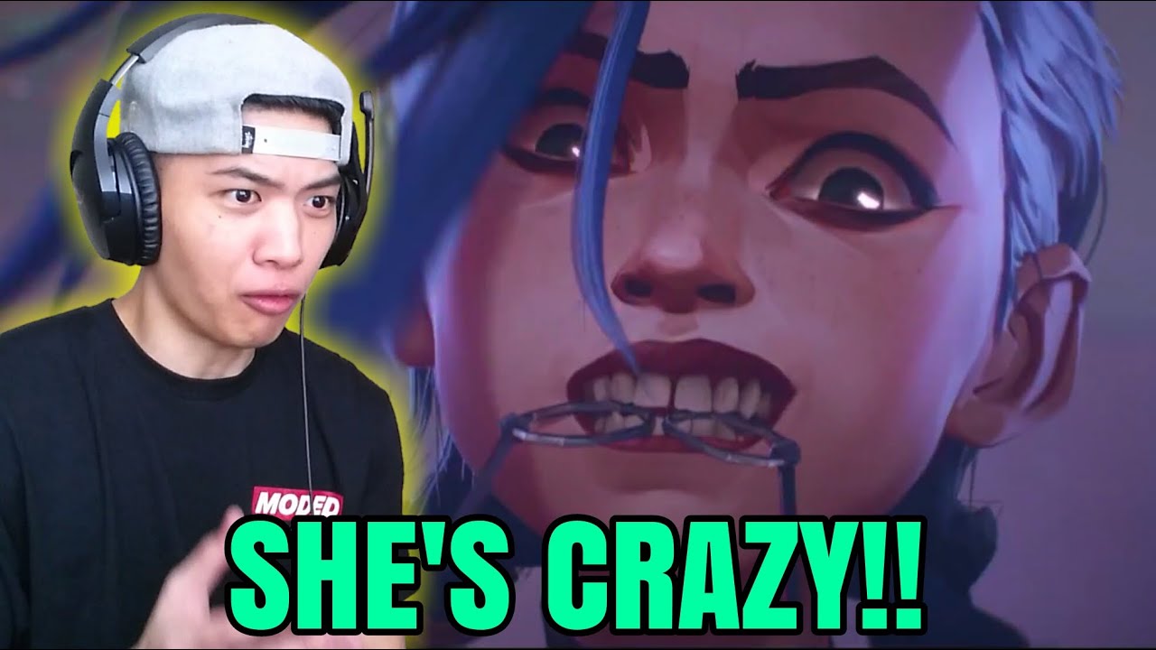 GeeRadd reacts to Jinx's first appearance | Arcane Episode 4 Reaction ...