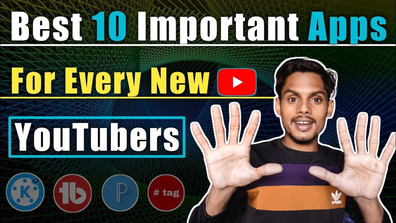 Top 10 Important Apps For Every YouTuber | important apps For YouTube ...
