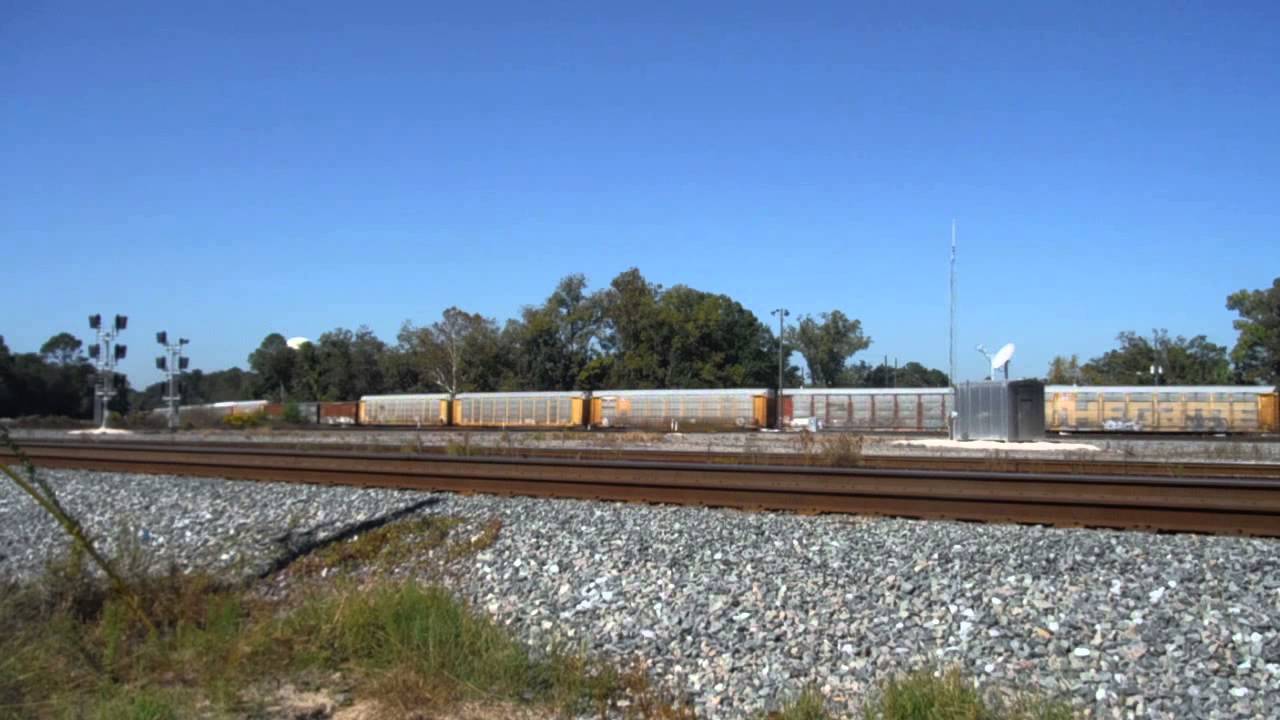 Three Trains in One Hour at Baldwin, FL 10/26/2014 - YouTube