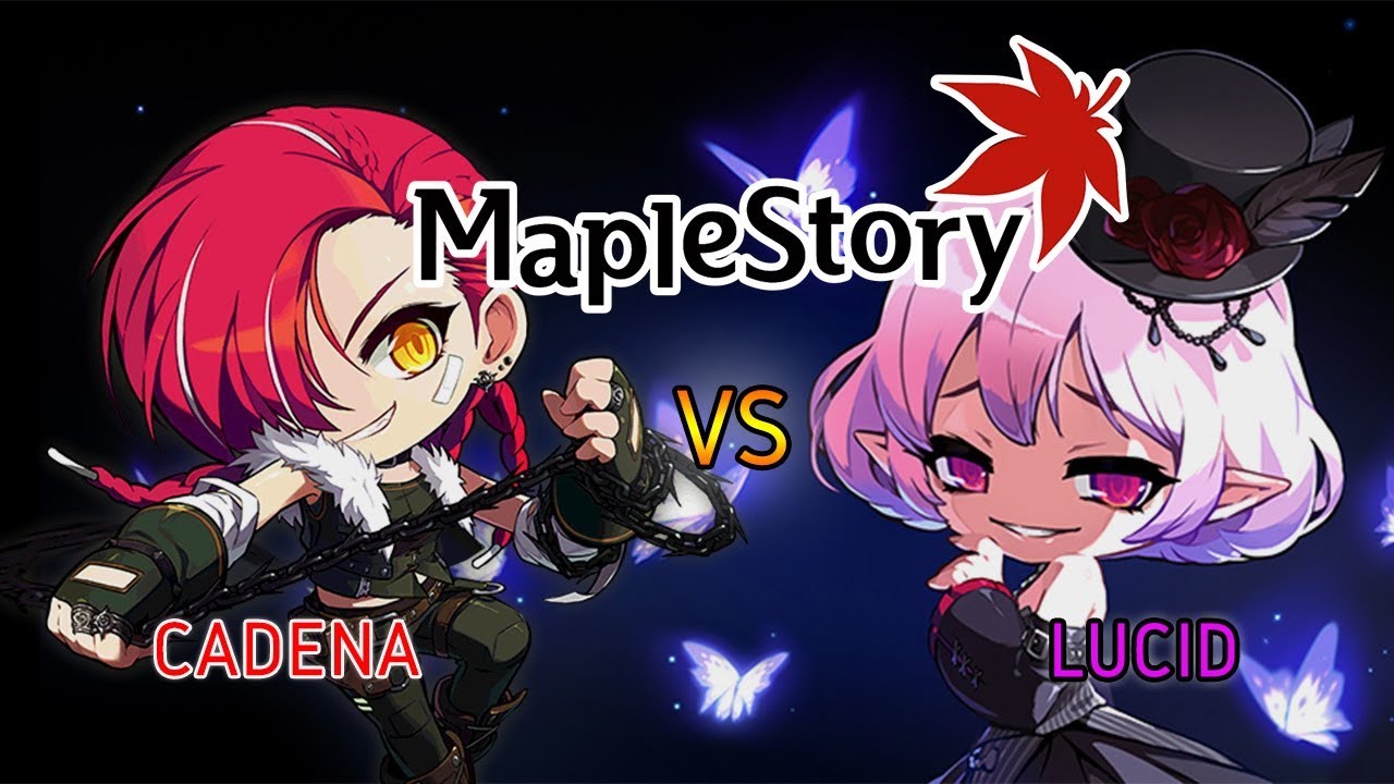 [MapleStory] Cadena VS Lucid (Story Mode) - YouTube