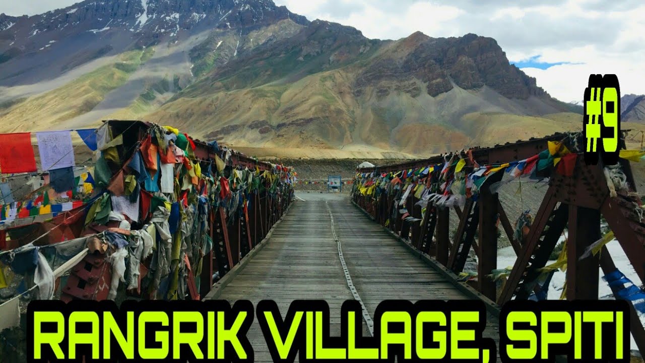 Rangrik Village Buddha Statue Spiti Solo Trip - YouTube