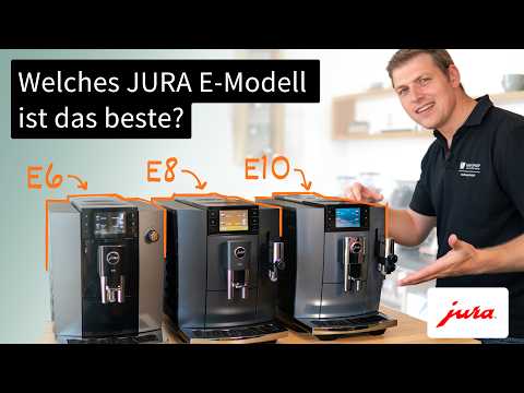 JURA E-Serie im Vergleich (E6, E8, E10): Welches Modell passt zu dir 2026?
