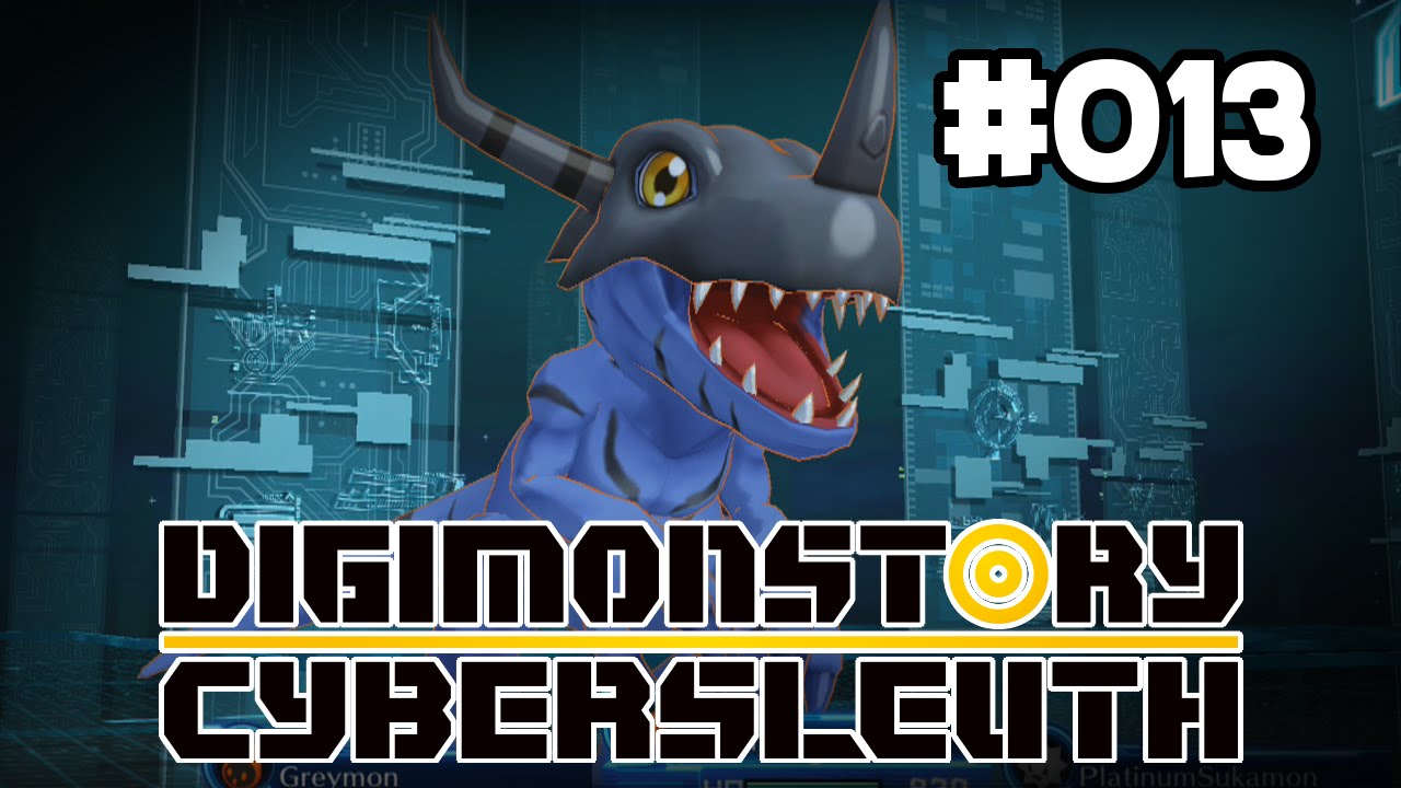 Digimon Story: Cyber Sleuth - Let's Play #013 - Is this Greymon Blue or ...