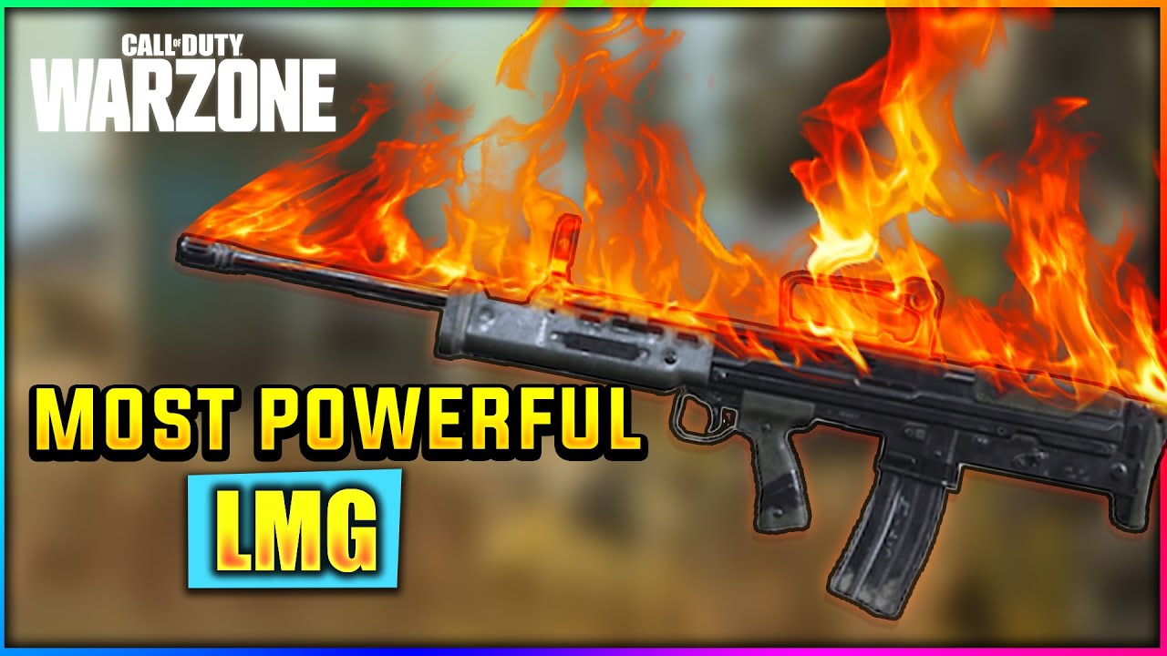 THE MOST POWERFUL LMG IN WARZONE - YouTube
