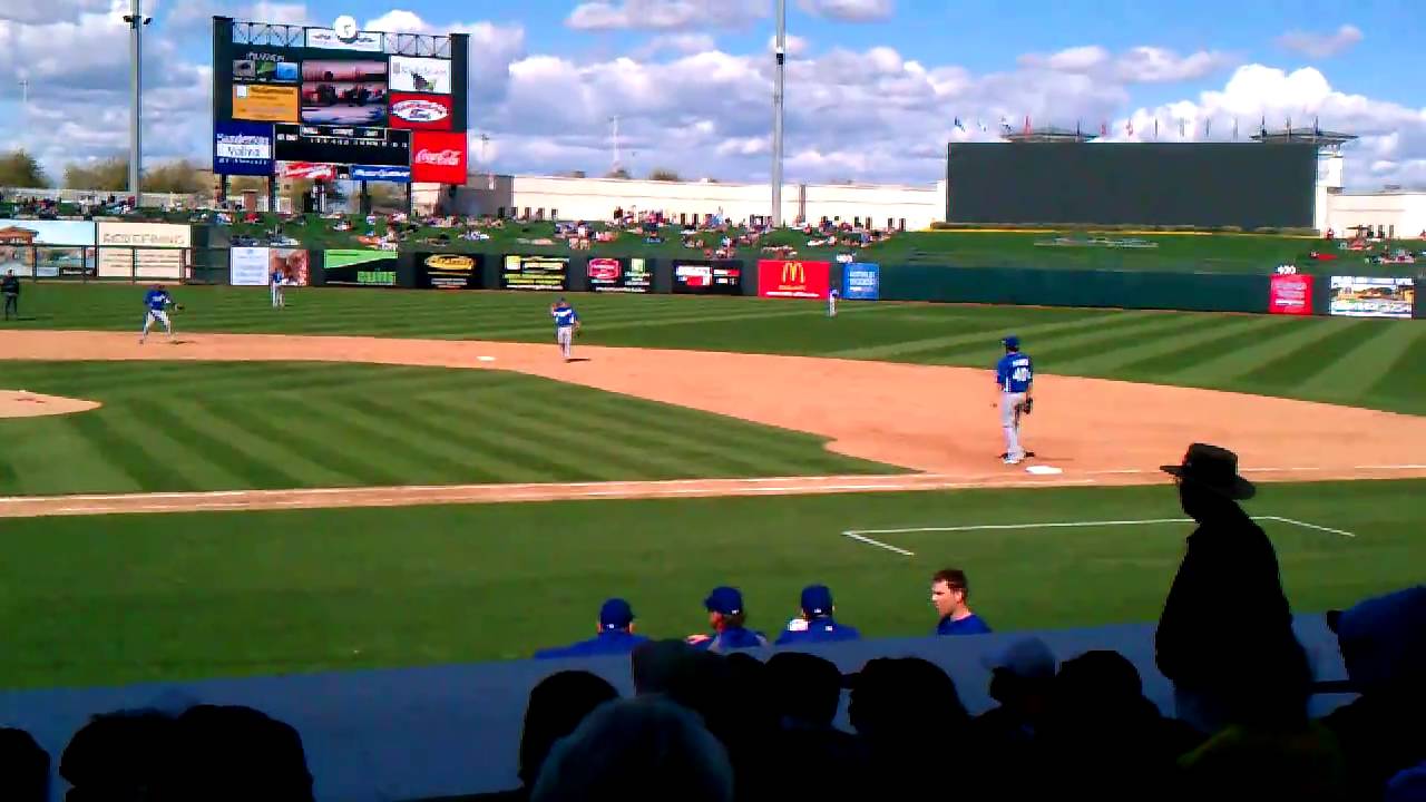 ST Opening Day, 2-27-11, KC vs TEX - YouTube