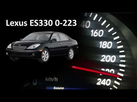 2004 Lexus ES330 0-223 km/h