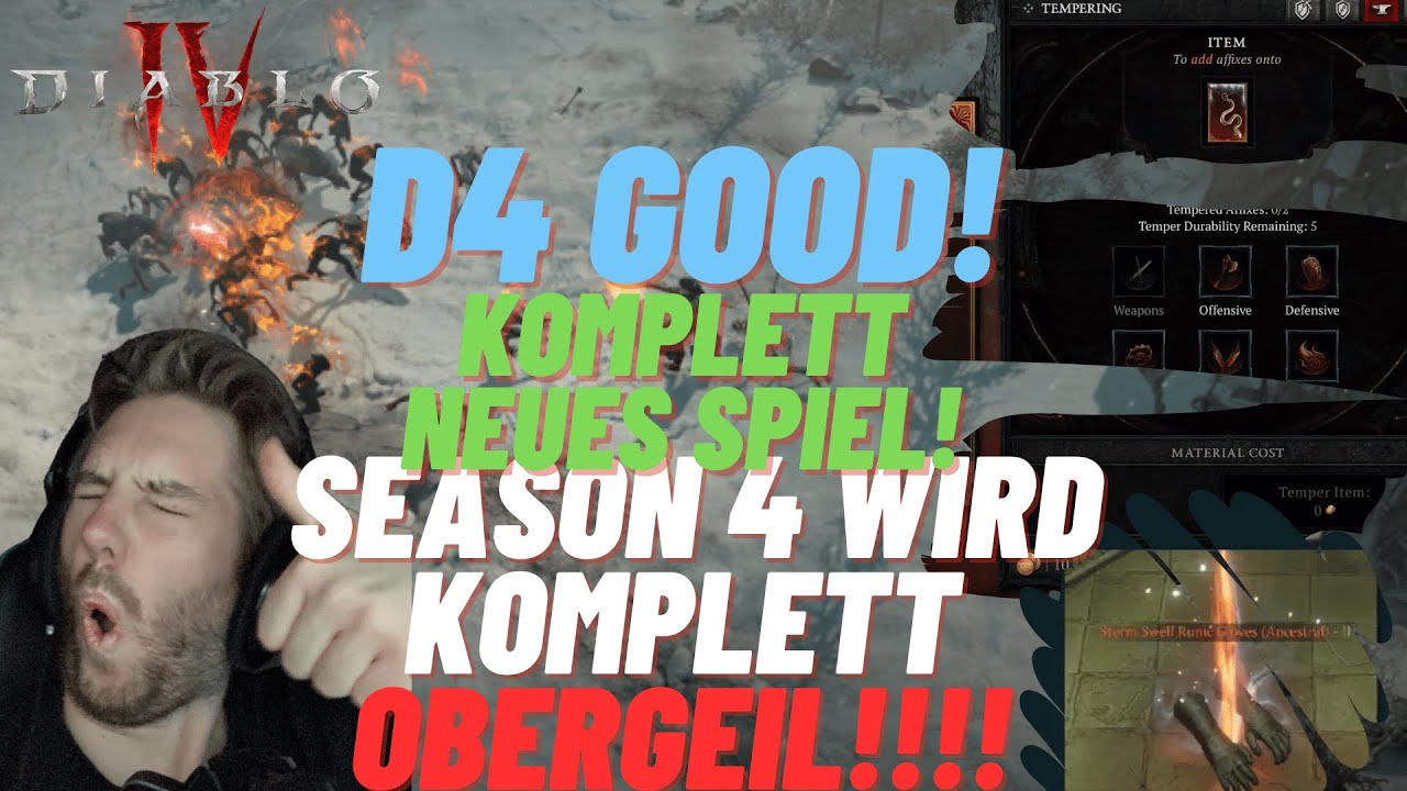 DIABLO 4 WIRD ENDLICH GUT! - CRAFTING - RIFTS & GUTES NEUES ITEMSYSTEM ...