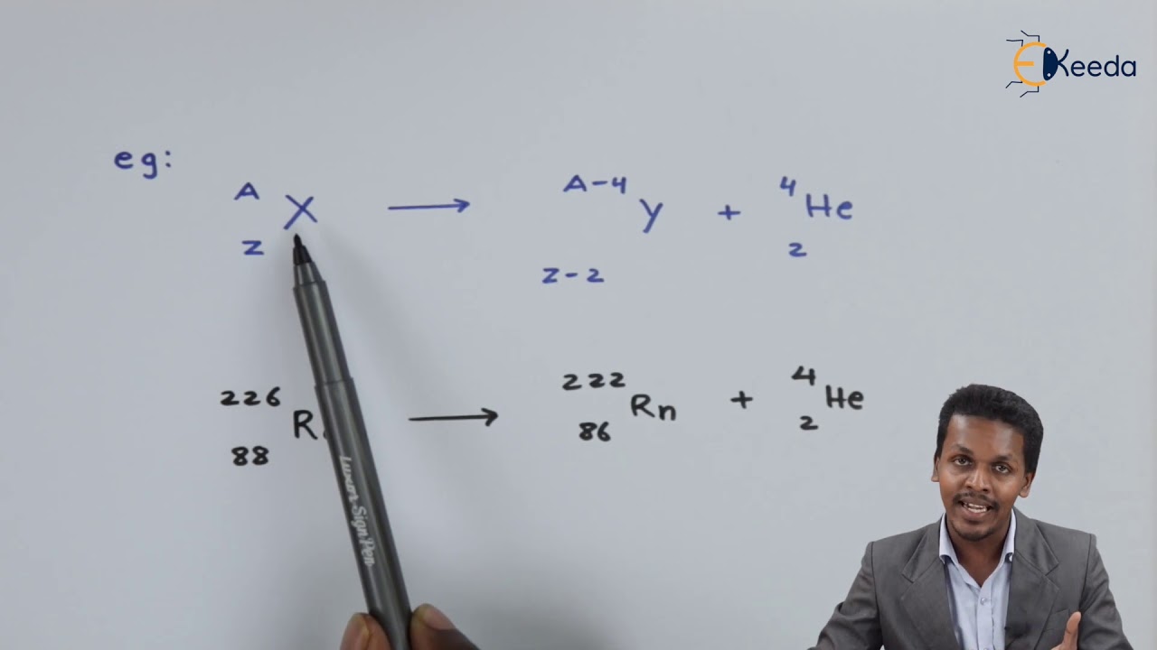 Alpha Decay - Nuclear Chemistry & Radioactivity - Chemistry Class 11 ...