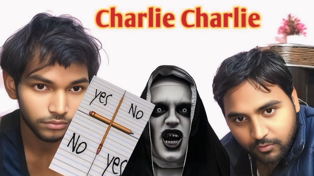 Charlie Charlie game at night || Challenge video - YouTube