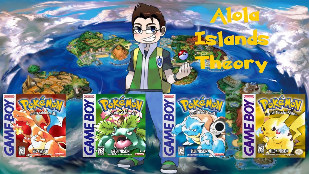 Alola Islands Theory/Speculation - Pokémon Sun and Moon - YouTube