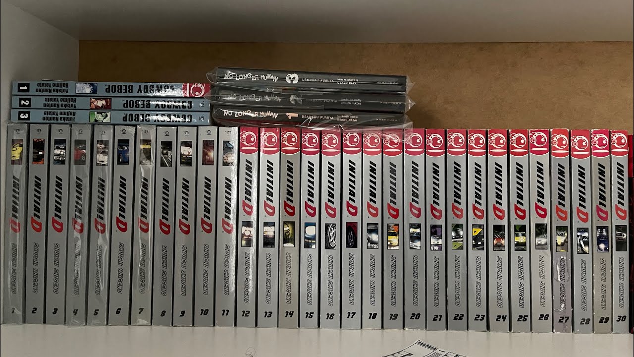 WHAT EVERY VOLUME OF INITIAL D LOOKS LIKE! - YouTube