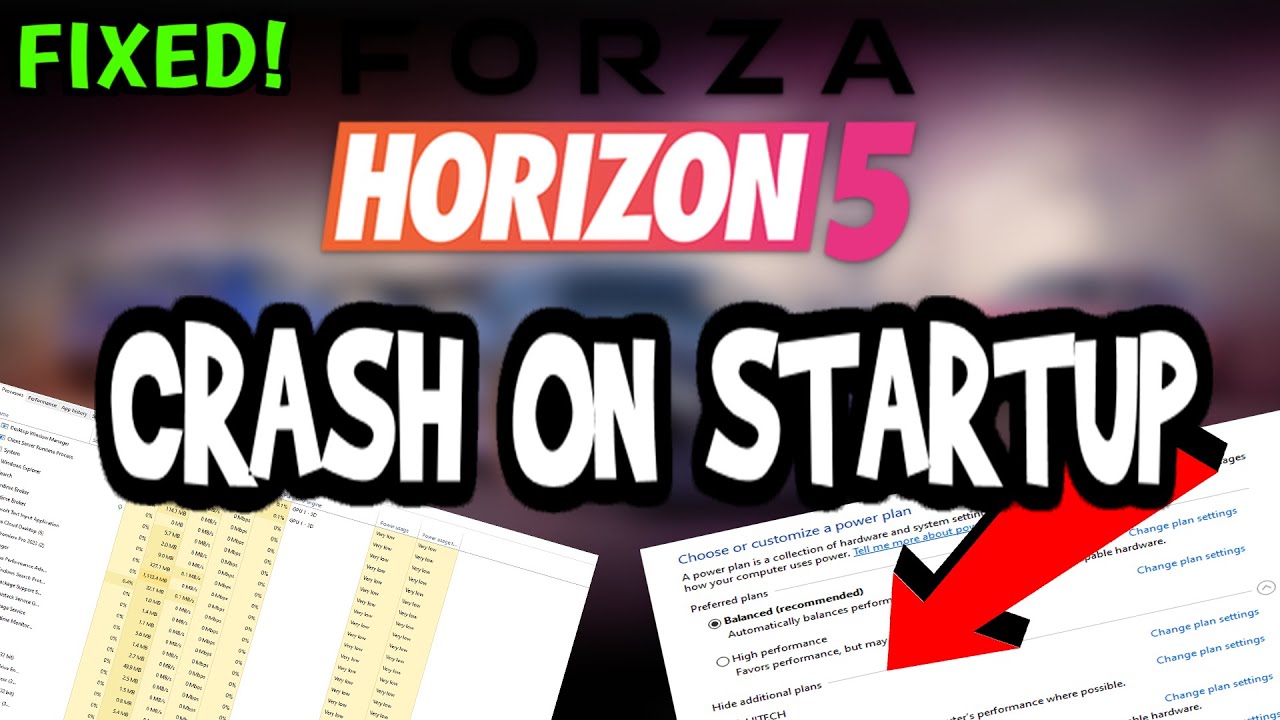 How To Fix Forza Horizon 5 Crashes! (100% FIX) - YouTube