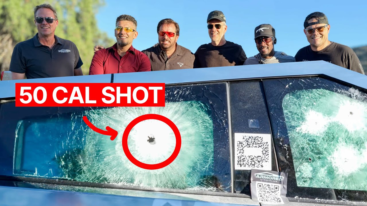 Cybertruck Bulletproof Windows Tested with Franz @TaranTactical ...