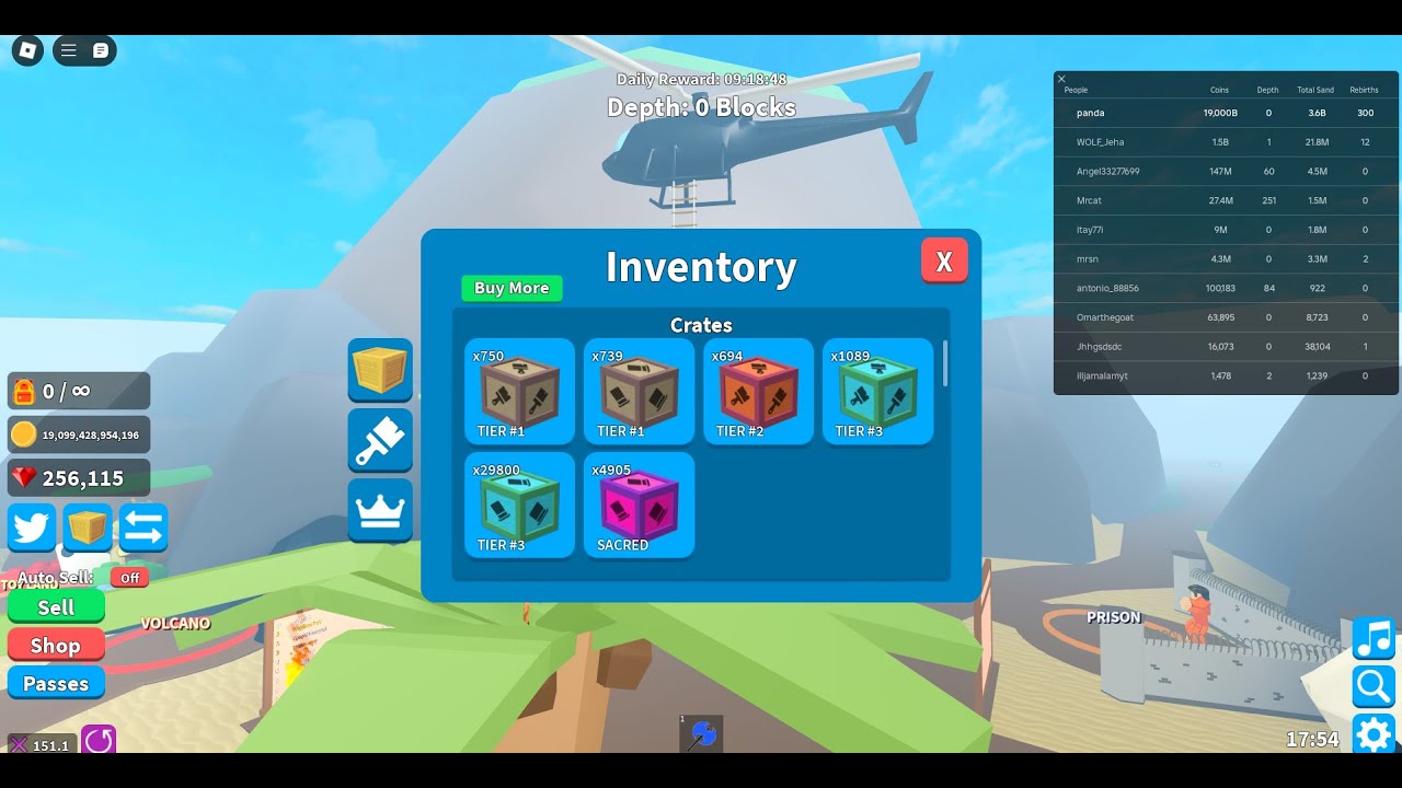 tutorial of how to open crates INSANELY fast in treasure hunt simulator ...