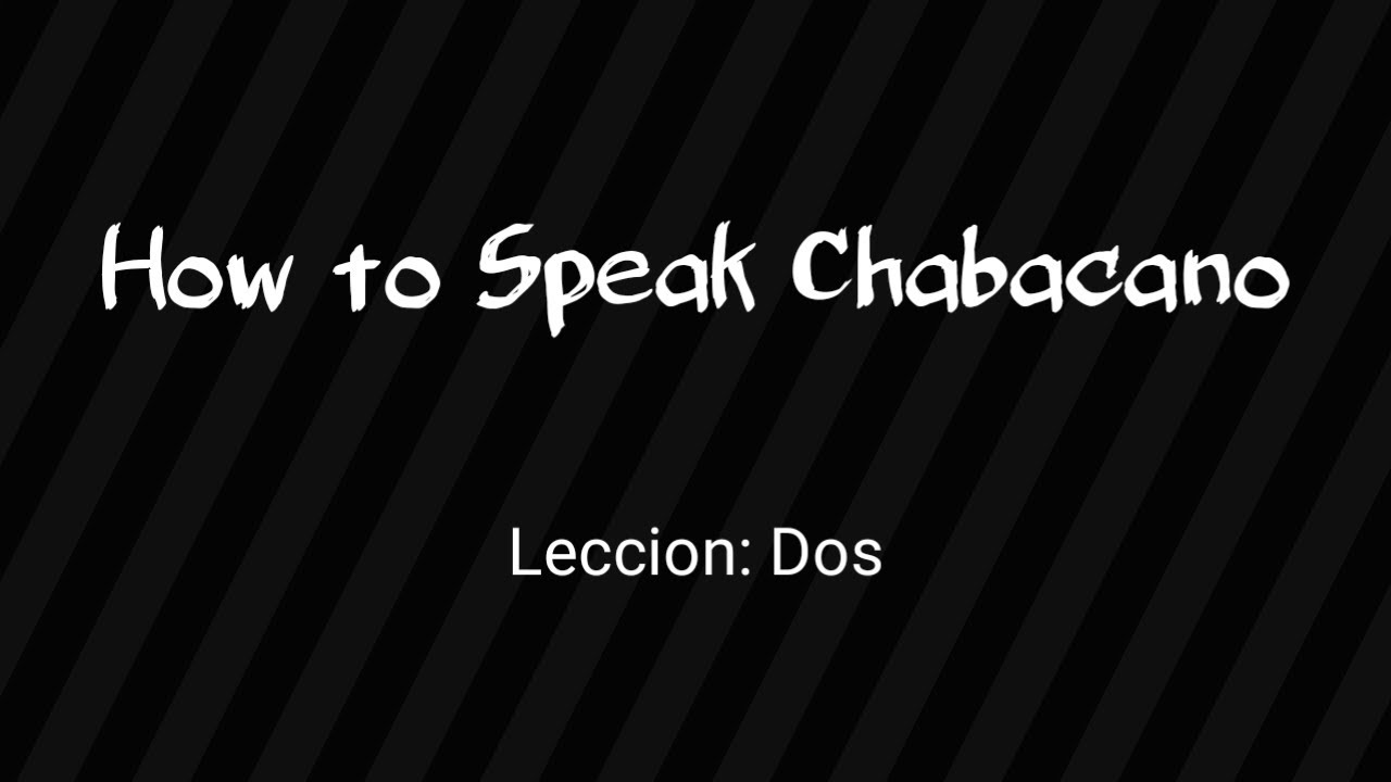 How To Speak Chavacano Lesson Two: Nouns - YouTube
