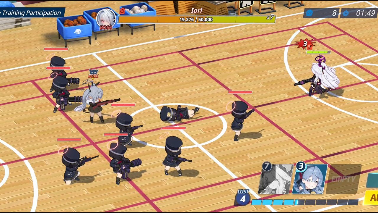 [Blue Archive] Event gameplay - Head Prefect Hina's Secret Lesson — Act ...