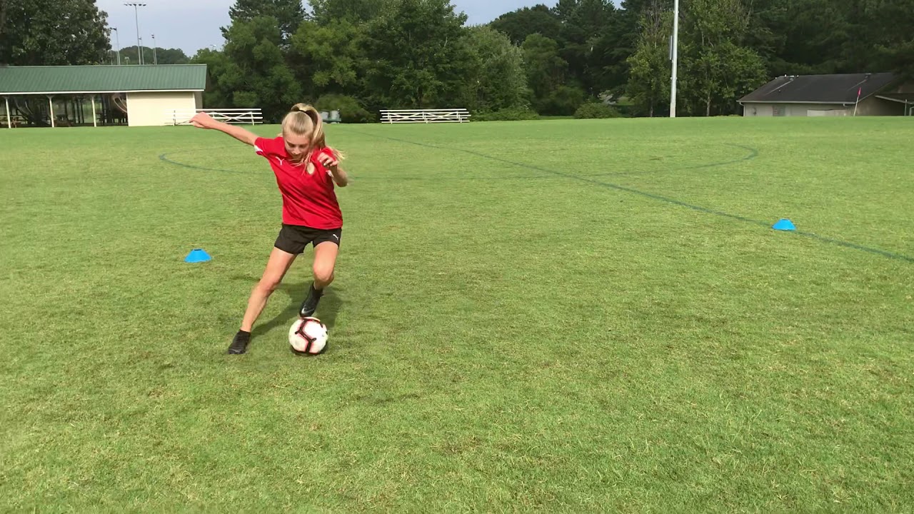 Soccer Skills - Pull back Turns - YouTube