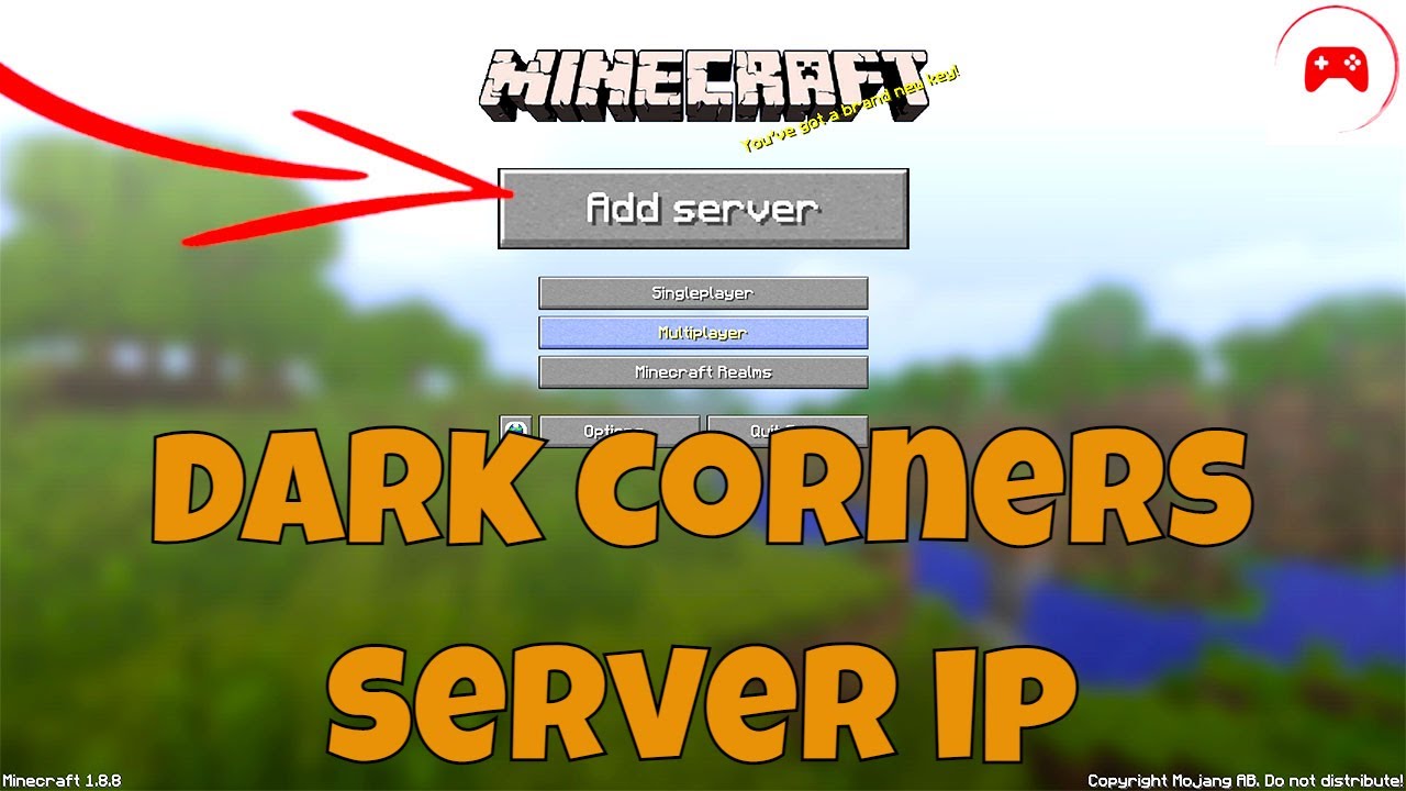 Dark Corners Minecraft Server IP Address - YouTube