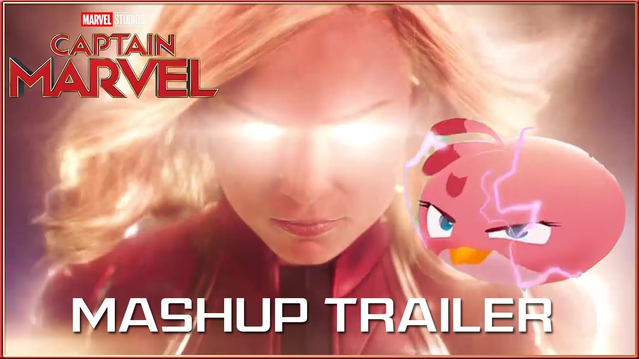 Marvel Studios' Angry Birds Captain Marvel - Mashup Trailer - YouTube