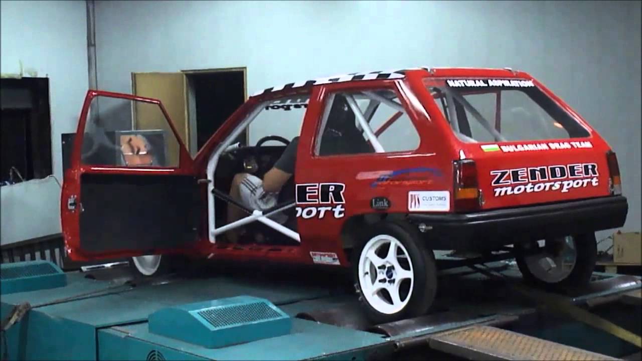 Opel Corsa C20XE N/A 301.2 h.p. 244 N.m. Zender Motorsport - YouTube