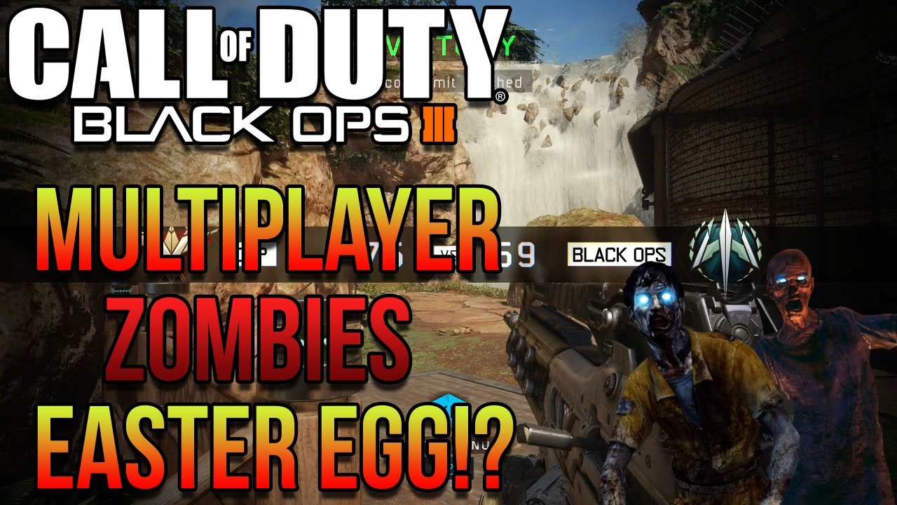 MULTIPLAYER ZOMBIES EASTER EGG!? - Black Ops 3 - YouTube