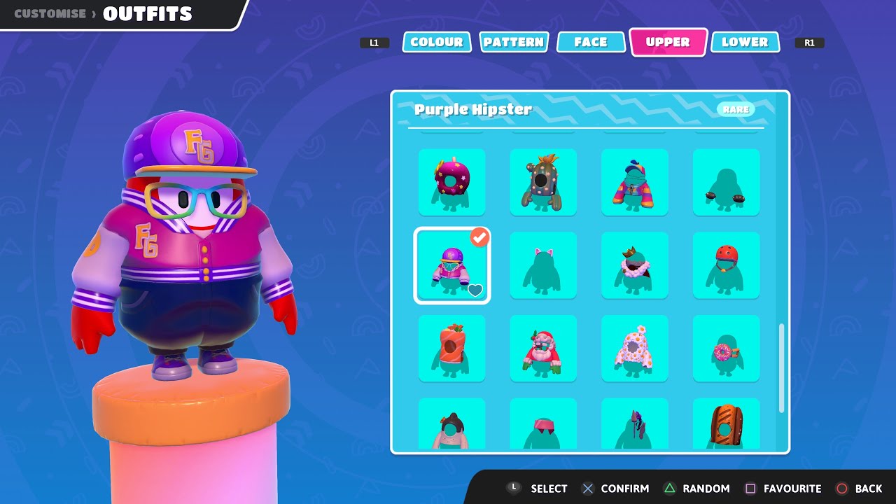 HOW TO GET PURPLE HIPSTER SKIN IN FALL GUYS! - YouTube