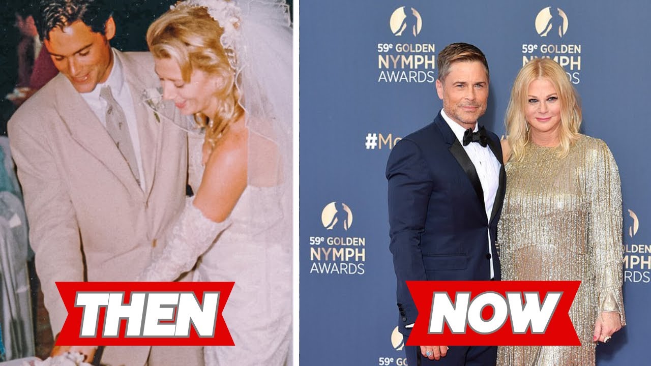 Rob Lowe and Sheryl Berkoff BEAUTIFUL MARRIAGE & KIDS 💘😍#celebrity # ...