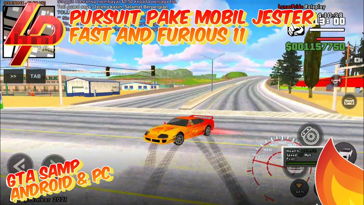 Pursuit Pake Mobil Jester Jadi Kayak Fast and Furious - YouTube