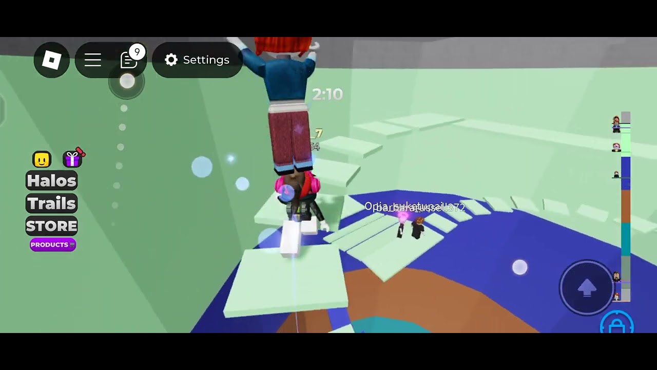 Roblox tower of jump game play - YouTube