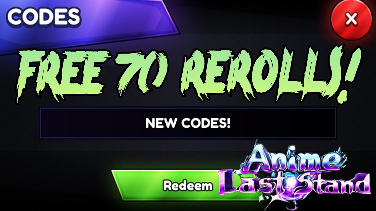 NEW CODES! TOURNAMENT UPDATE IN ANIME LAST STAND! - YouTube