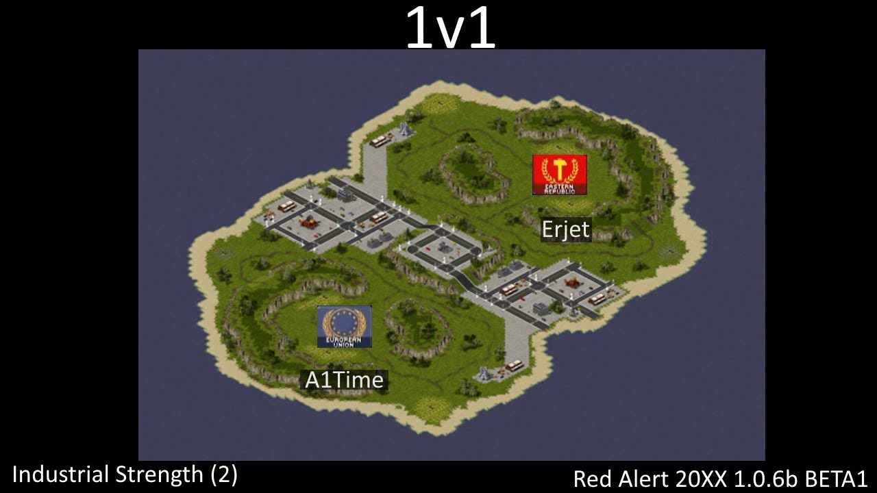 RA1 - PVP - RA20XX 1.0.6b beta1(C&C red alert 2) - YouTube