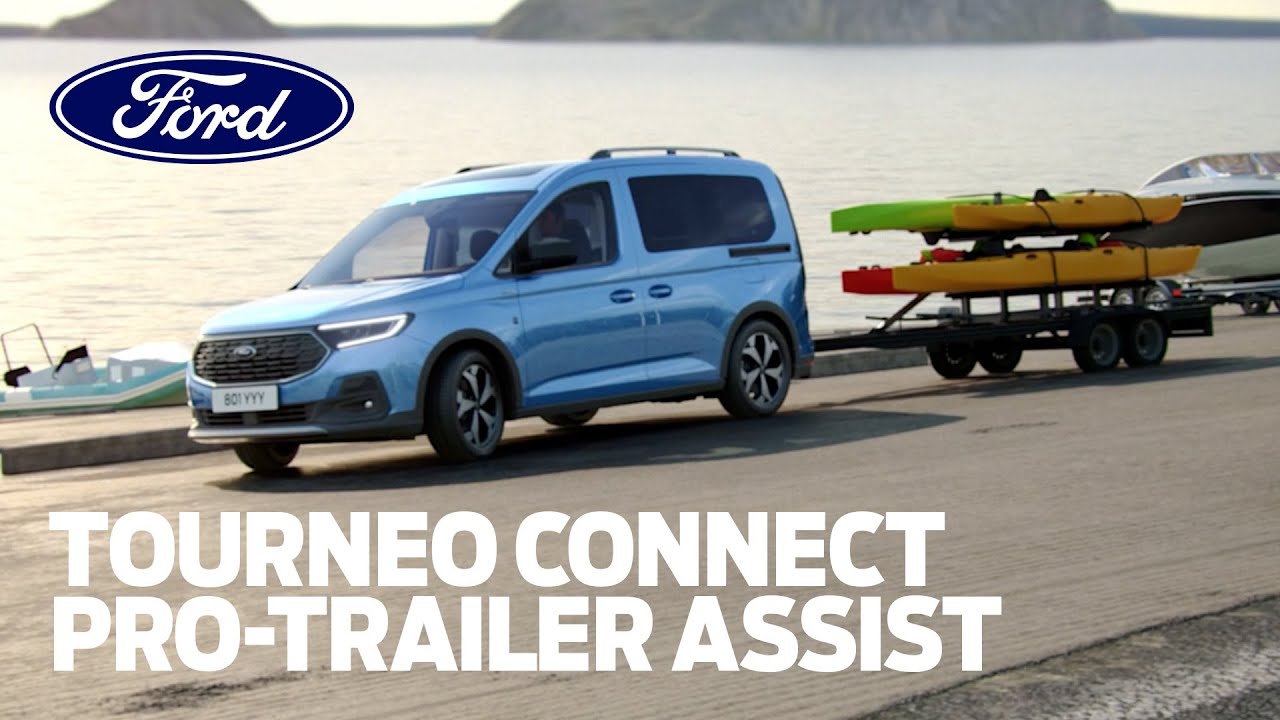 Przedstawiamy funkcję Ford Pro Trailer Backup Assist | Ford Polska ...