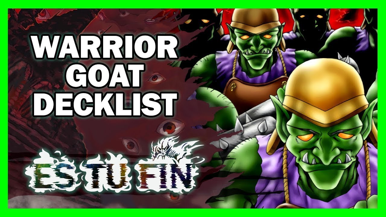 Yugioh GOAT Anti Meta Warrior FUNCIONA!!😝 - YouTube